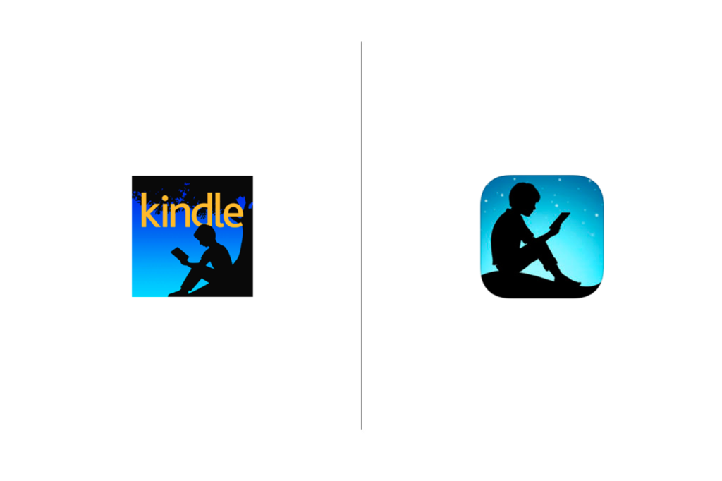 Kindle atualiza ícone e aplicativo – Design Conceitual